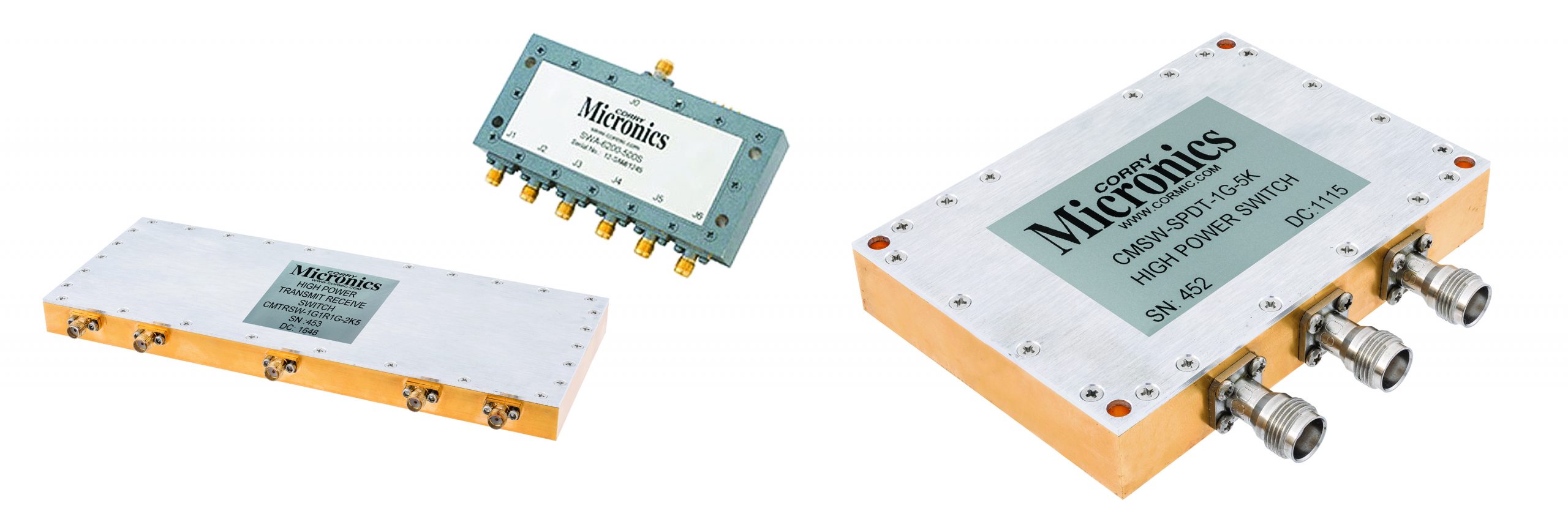 Corry Micronics RF Switch Range - PPM Systems